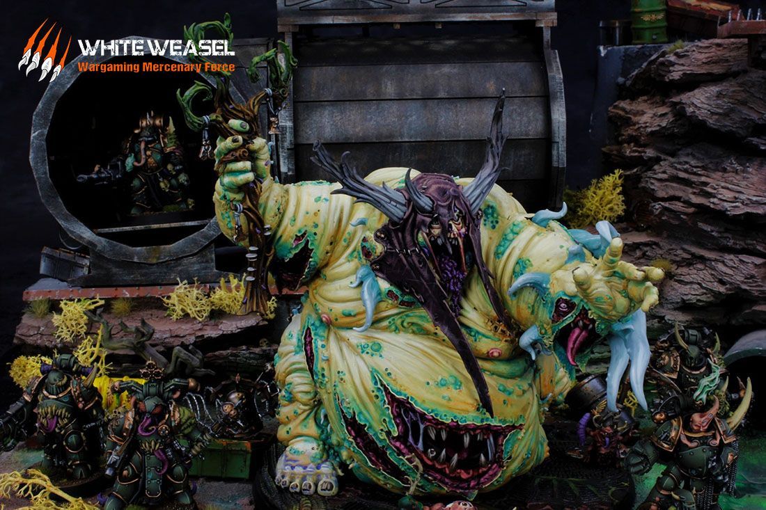 Diorama Rotigus (Gran Inmundicia de Nurgle) - White Weasel Studio