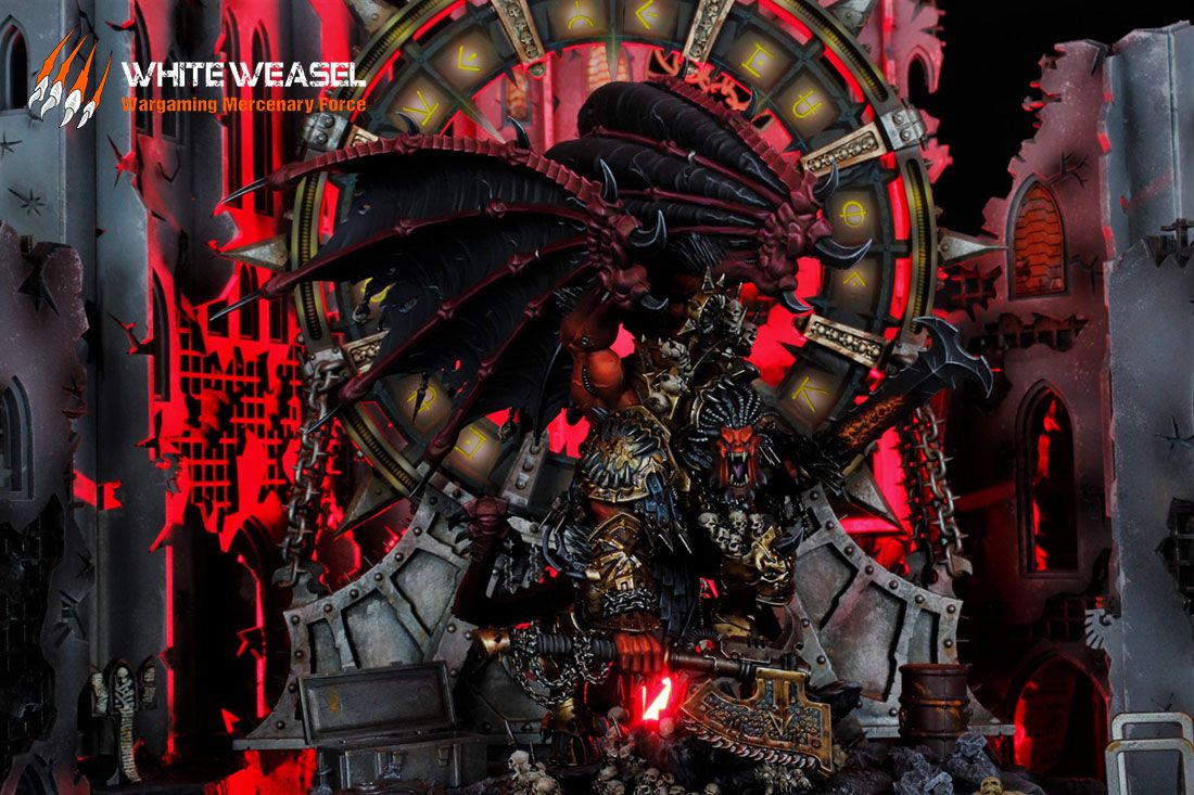 Angron, Daemon Primarch of Khorne - White Weasel Studio