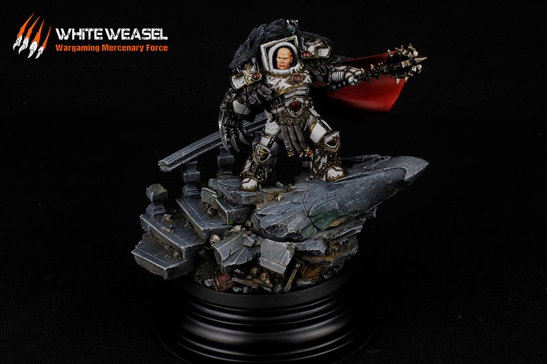 Horus Lupercal Primarch of the Luna Wolves - White Weasel Studio