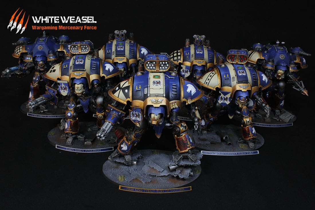 Imperial Knights, House Terryn - White Weasel Studio