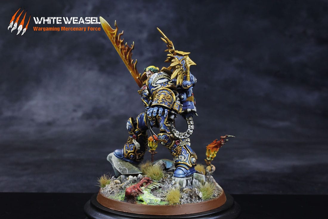 Roboute Guilliman, Primarch of the Ultramarines 40k - White Weasel Studio