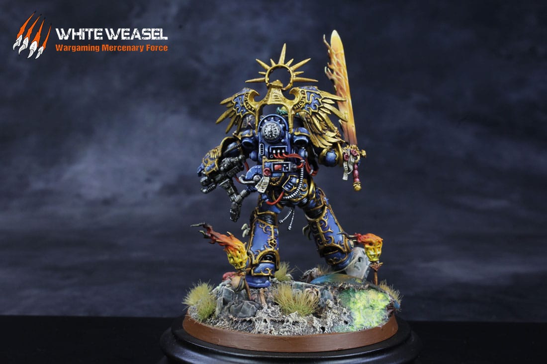 Roboute Guilliman, Primarch of the Ultramarines 40k - White Weasel Studio