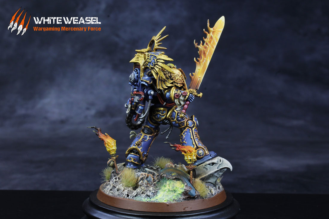 Roboute Guilliman, Primarch of the Ultramarines 40k - White Weasel Studio