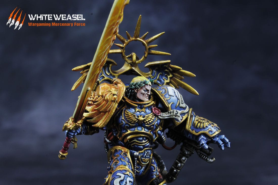 Roboute Guilliman, Primarch of the Ultramarines 40k - White Weasel Studio