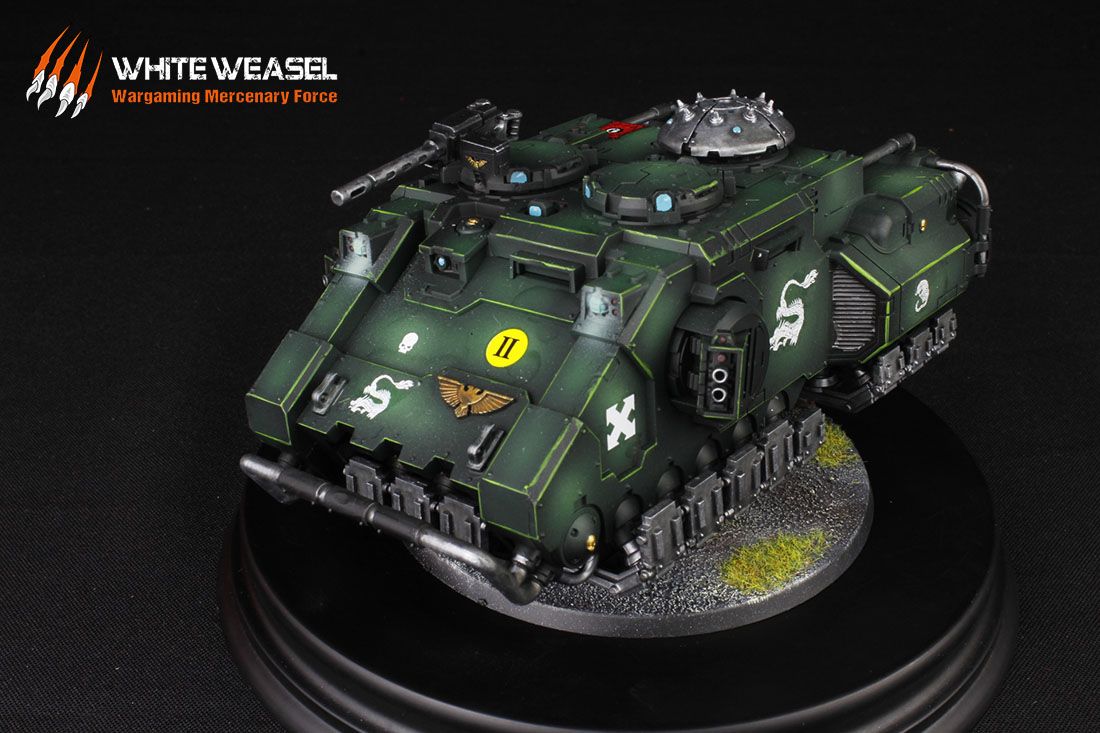 Ejército Marines Espaciales Salamandras Hijos de Vulkan - White Weasel ...