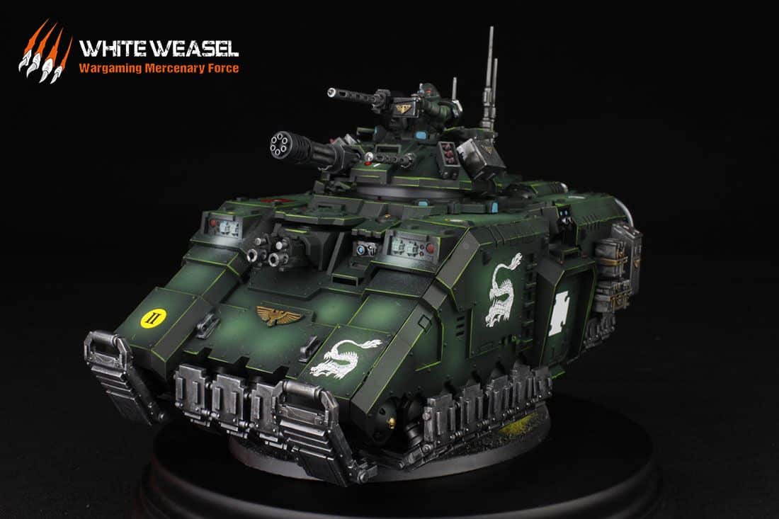 Ejército Marines Espaciales Salamandras Hijos de Vulkan - White Weasel ...